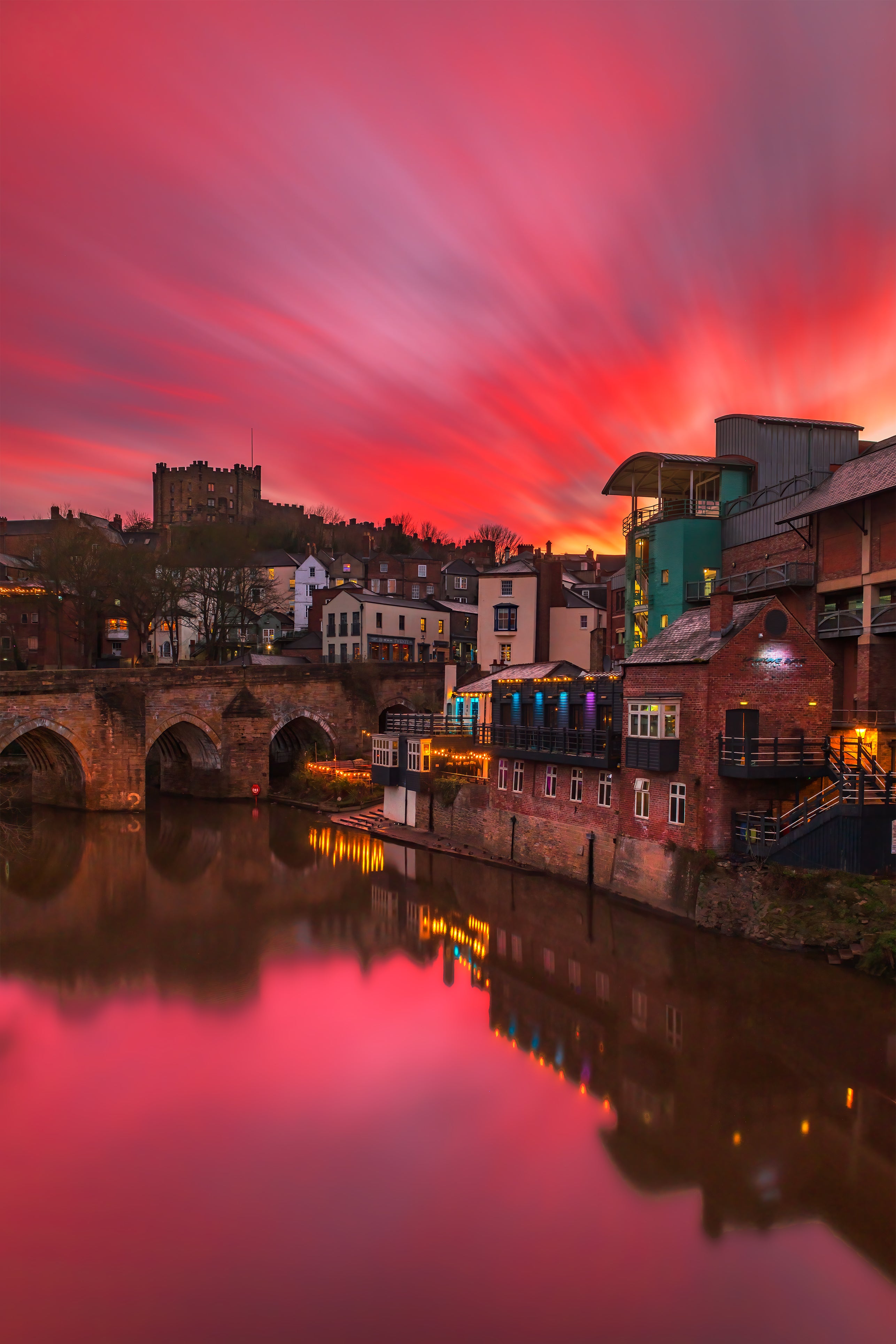 Beautiful skies over Durham. – Stevie Landscapes Photography Store