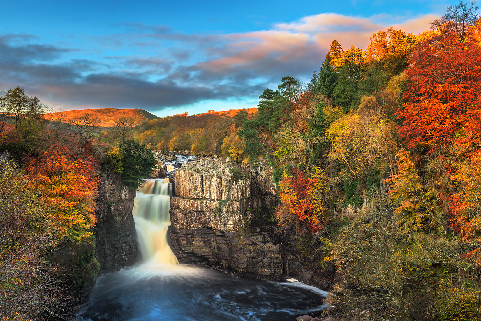 High Force in Autumn – Stevie Landscapes Photography Store